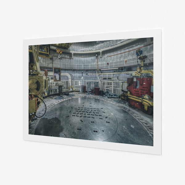 HIFAR Reactor Top Plate – Silicon Flask & Control Arms Print - Lost ...