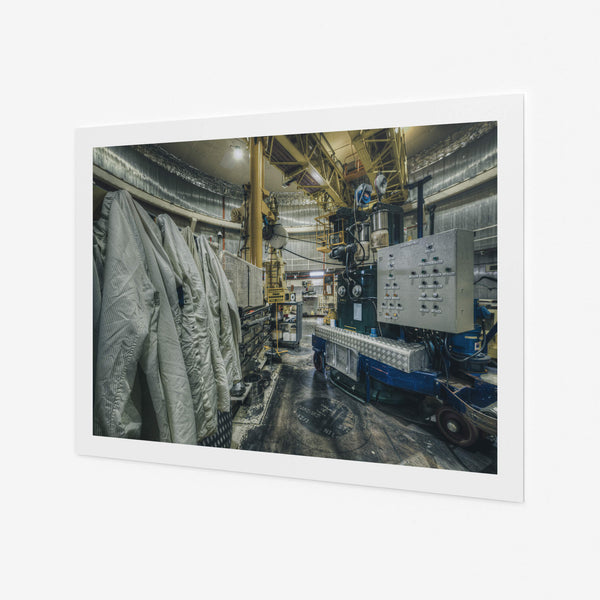 ANSTO HIFAR Silicon Irradiation Flask & Reactor Safety Equipment Print ...