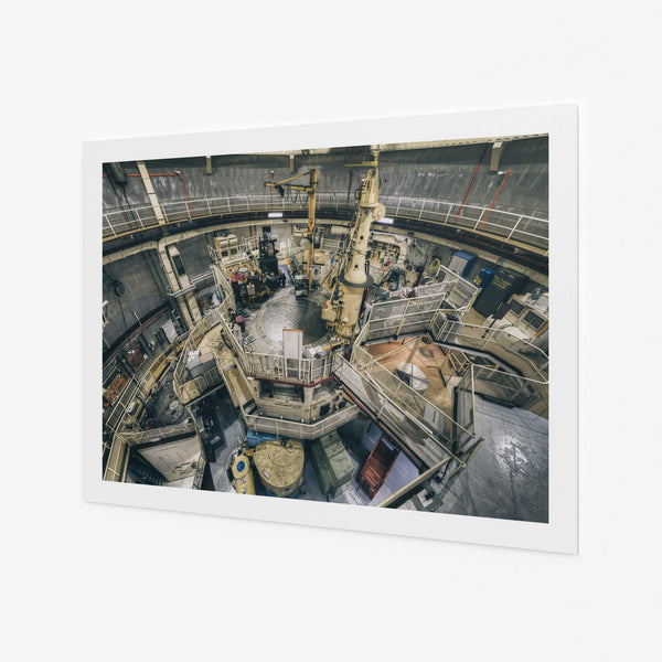 HIFAR Reactor Top Plate – Industrial Nuclear Science Print - Lost ...