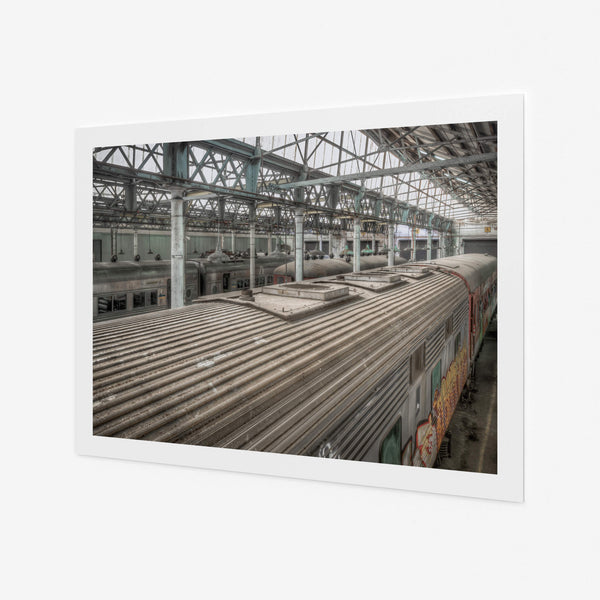 PHA Class Power Van – Eveleigh Paint Shop Print of NSW Rail History ...
