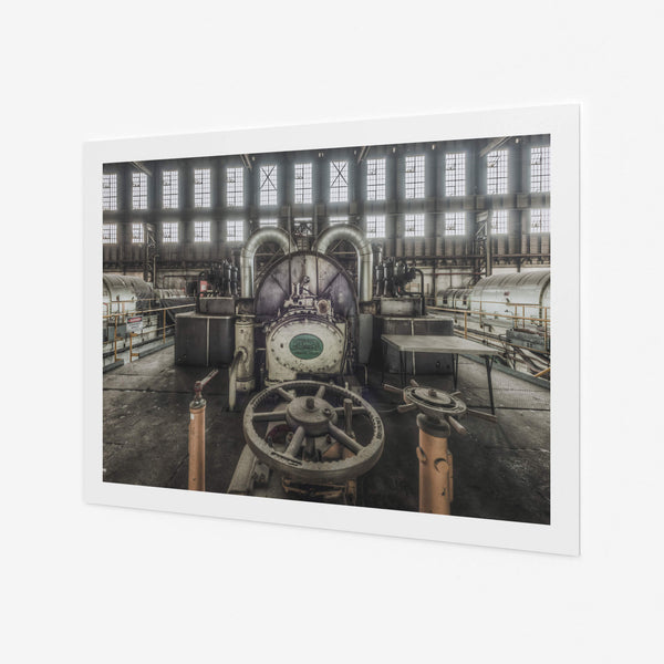 Turbine Front | Morwell Power Station - Lost Collective