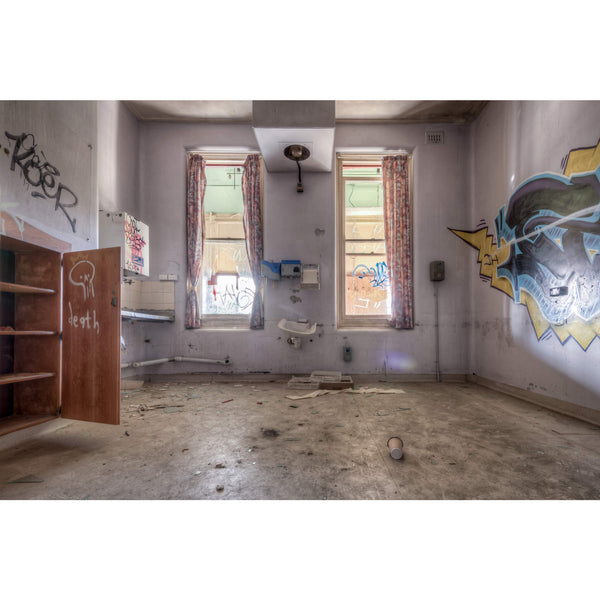 Waterfall Waterfall Sanatorium | Abandoned Hospital Photography Prints ...