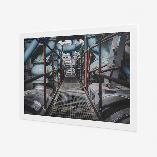 Pump Hall Basement Catwalk | West Ryde Pumping Station - Lost Collective