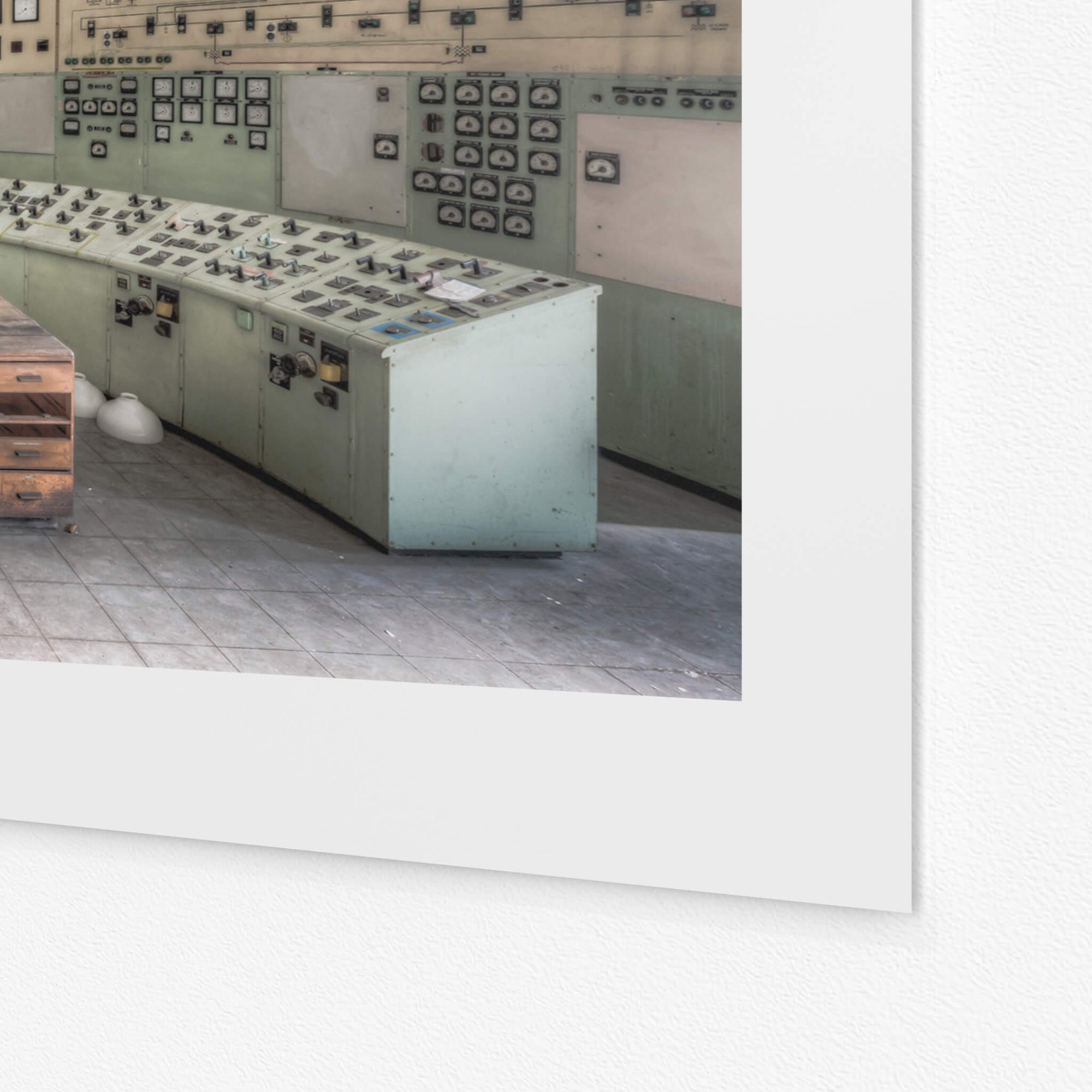 White Bay Control Room Wall Art – Industrial History Print - Lost ...